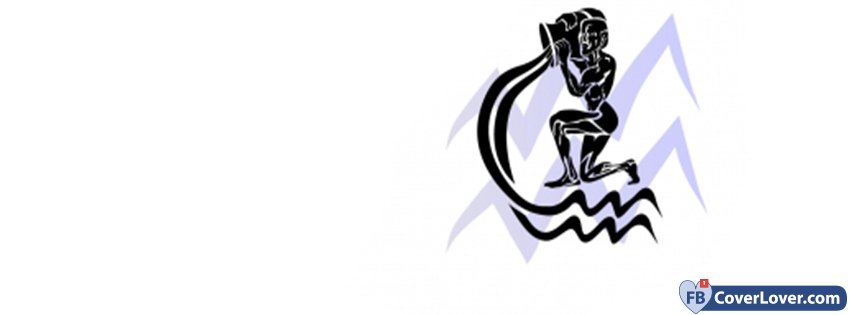 Zodiac Aquarius Zodiac Sign Facebook Cover Maker Fbcoverlover.com